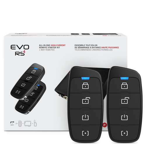 Fortin EVO-ONE-442 2-way long-range RF kit included all-in-one remote ...