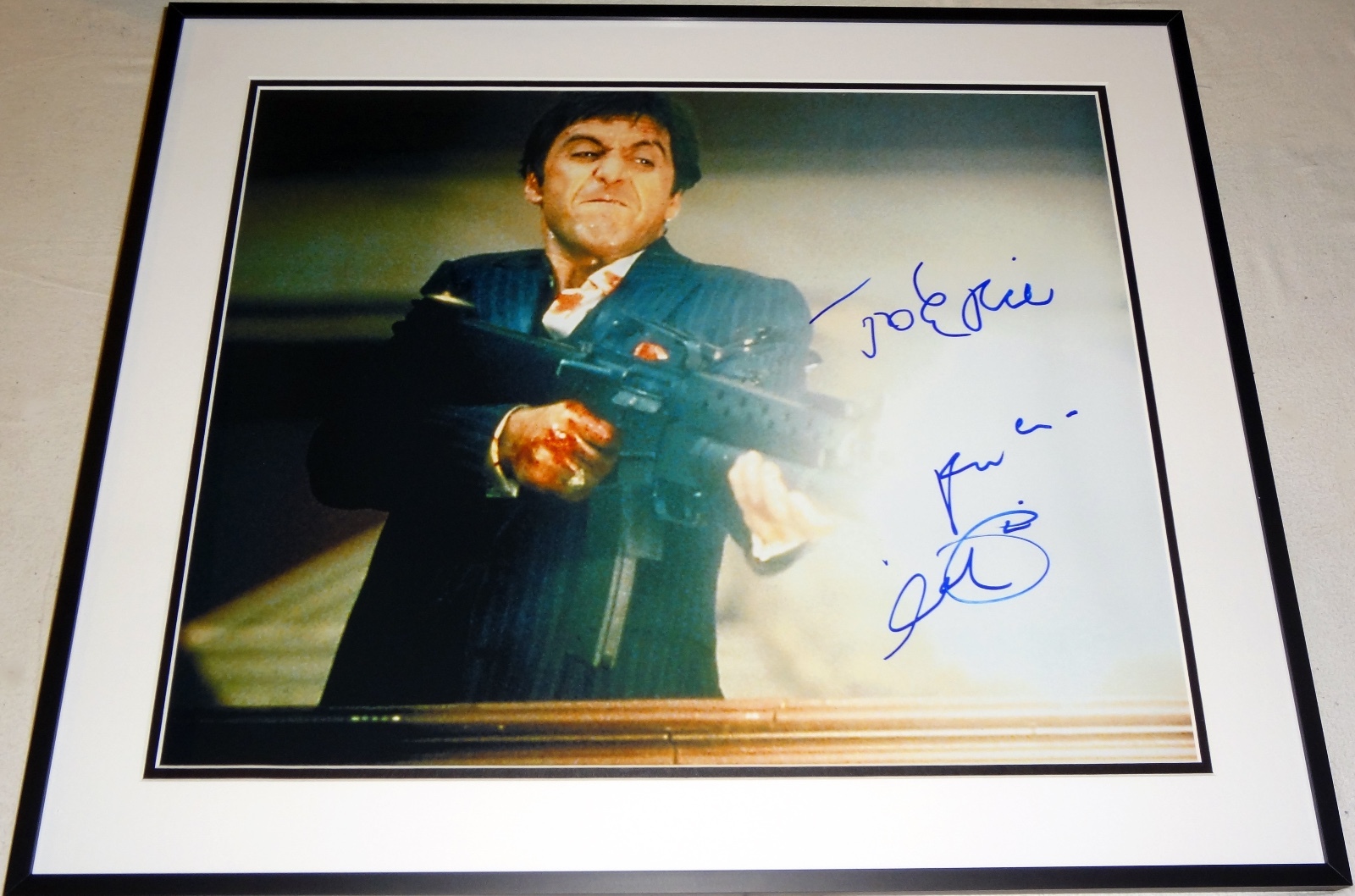 AL PACINO SCARFACE HAND SIGNED AUTOGRAPHED CUSTOM FRAMED16X20 PHOTO ...