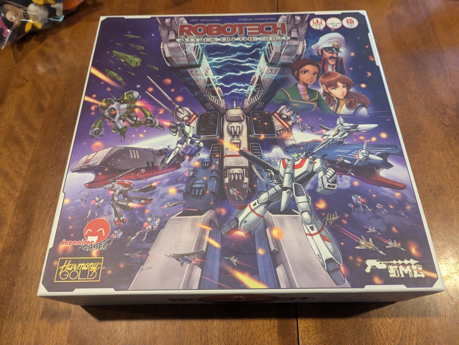 Robotech: Attack On The SDF-1 Board Game 1-5 Players Ages 14+ Japanime ...