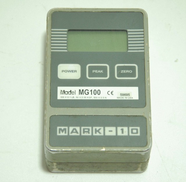 Mark-10 MG100 Digital Force Gauge 100 X 0.1 LB for sale online | eBay