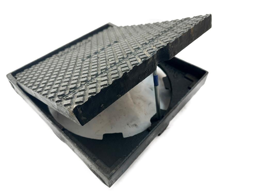 Nyloplast 1299CGC Ductile Iron Hinged Grate NEW FREE FAST SHIP | eBay