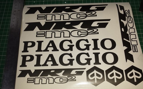 Piaggio NRG MC2 Decals / Sticker Set All colours available! | eBay UK