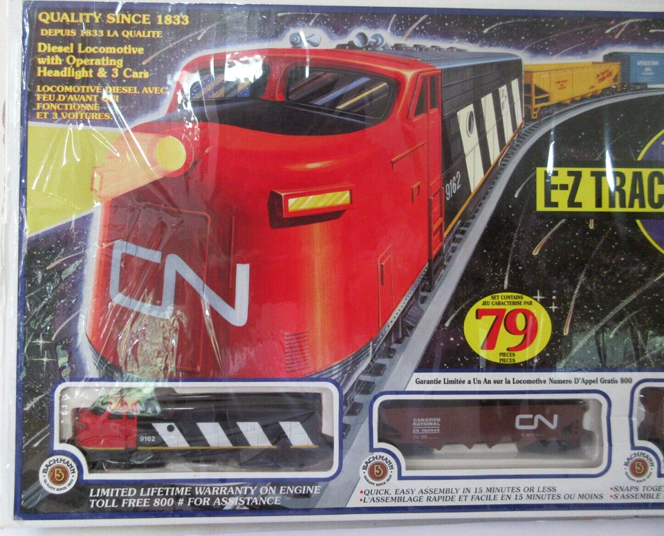 Bachmann Galaxy HO Scale CNR Train Set with E-Z Track System NEW | eBay