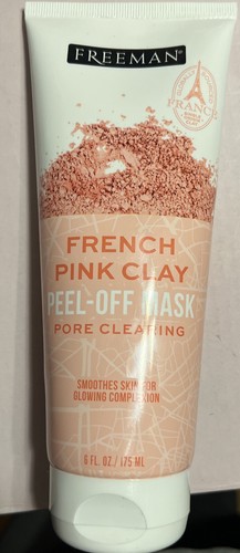 Freeman French Pink Clay Peel-Off Mask, 6 fl oz | eBay
