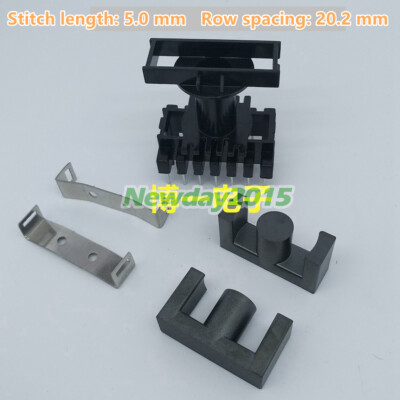 2set ETD29 7+7pins Vertical Ferrite Cores bobbin, transformer core ...