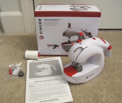 SINGER Stitch Sew Quick 2 Compact Sewing Machine Portable | eBay