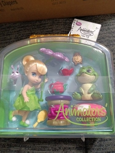 Disney Animator Collection Tinker Bell Doll Mini Playset 5" w/Case NEW ...
