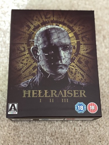 Hellraiser Trilogy Bluray Boxset Region B Arrow Video 1 2 3 Horror Movies 5027035014104 | eBay