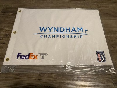 Wyndham Championship Embroidered Golf Pin Flag PGA 2025 Cameron Young ...