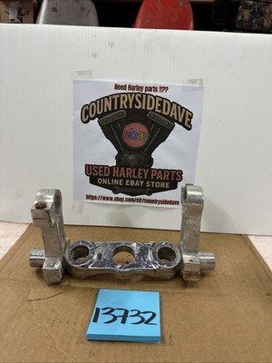 Harley Springer Inline Paughco Top Clamp Triple Tree Dog Bone Risers ...