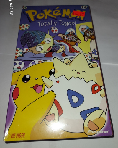 Pokemon Totally Togepi (VHS, 2000) Brand New Factory Sealed Pioneer ...