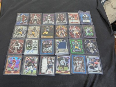 Lot of 24 Numbered , Autographed, & Parallel Football Cards Panini ...