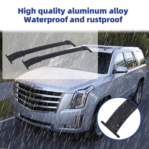 Top Roof Rack Cross Bars Rails Luggage For 15-20 Tahoe Yukon Suburban ...