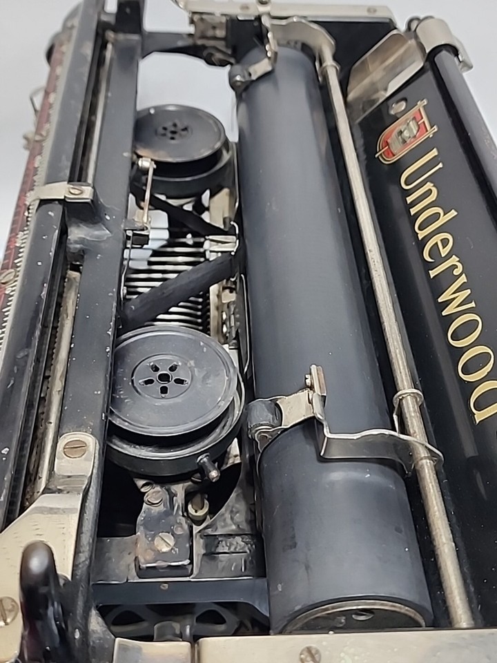 1919 Underwood Standard No 3 Antique Manual Typewriter 12" Carriage ...