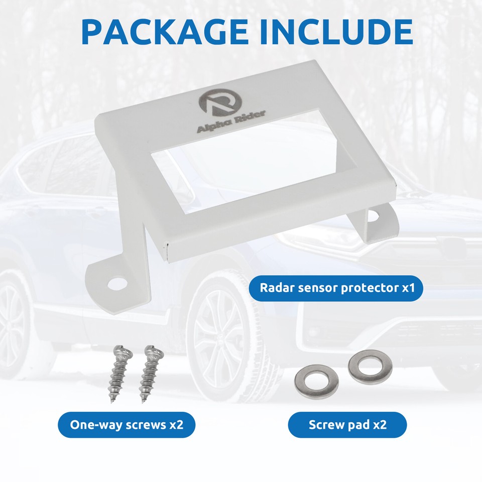Radar Sensor Protector Cover Safety Solution For Honda CRV 2017-2022 ...