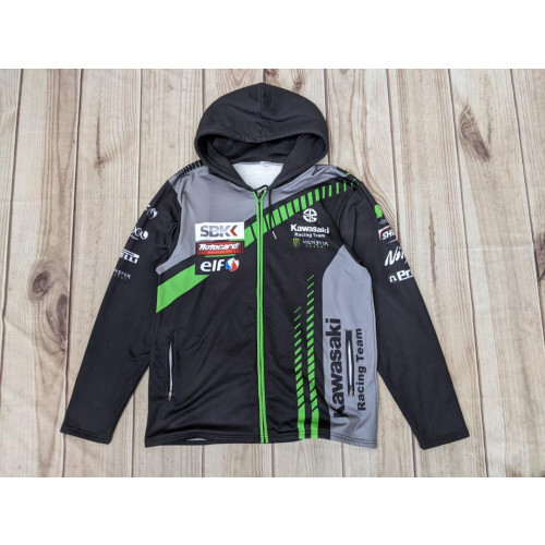 Kawasaki Ninja design Monster Energy Racing Motorcycle Jacket Size XL ...
