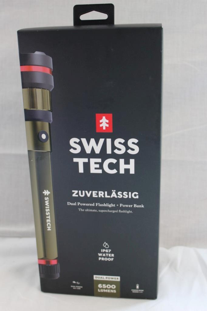 Swiss Tech 31650 6500 Lumens Flashlight for sale online | eBay