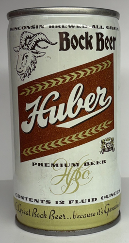 Huber Bock 12 oz. Crimped Steel Beer Can | eBay