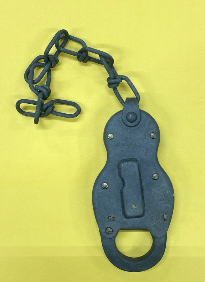 Yale Towne Railroad Lock with Chain, St Louis Southwestern Railway | eBay