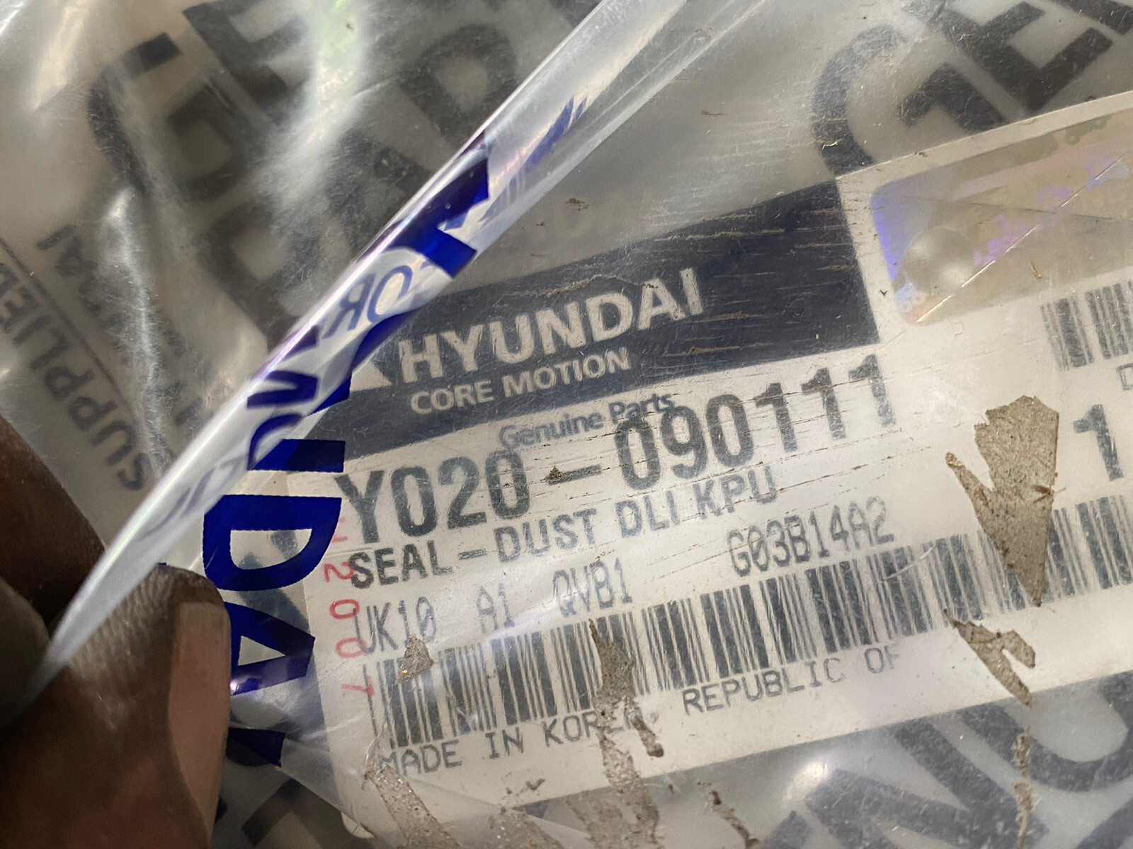 S700-090206 2180-1106BD6 Y020-090111 14560206 Dust Seal, Pin Bucket ...