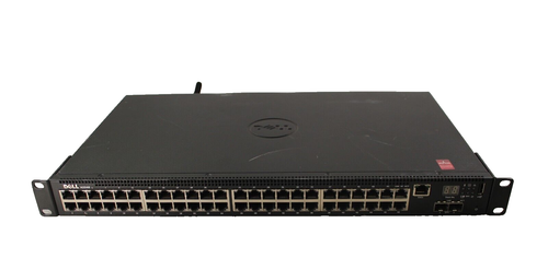 Dell N2048 48-Port Gigabit +2x10GB SFP Réseau Switch W/ Rack Oreilles ...