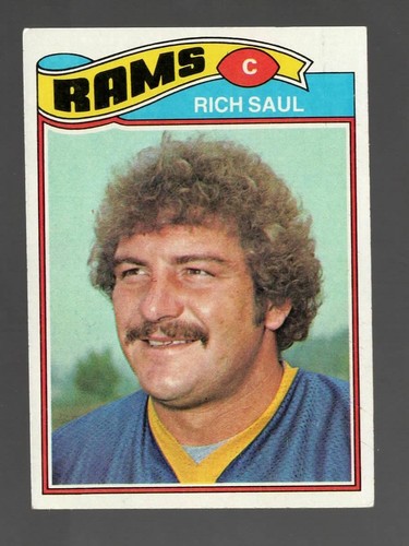 1977 Topps Rich Saul Los Angeles Rams #246 Excellent | eBay