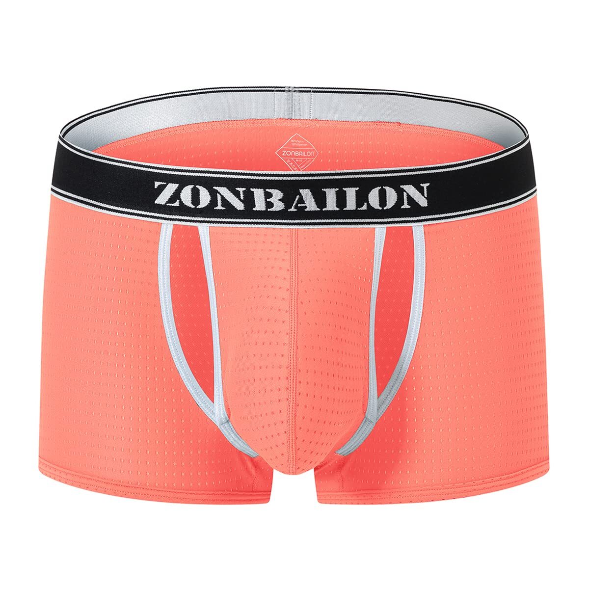ZONBAILON Men's Underwear Breathable Nylon Mesh Sexy Hollow High ...