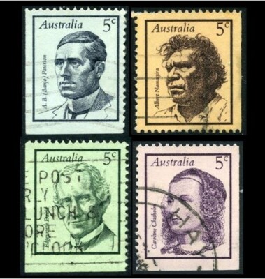 AUSTRALIA 1968 Famous Australians Set of 4 SG432-435 USED | eBay Australia