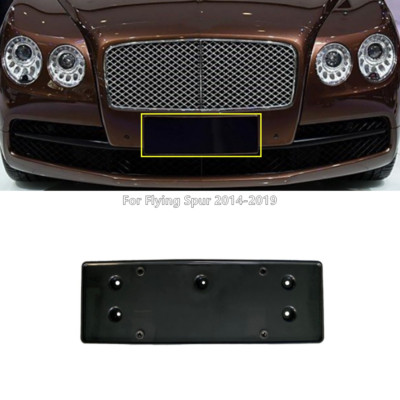 For Bentley Flying Spur 2014-2019 Front Bumper License Plate 4W0807285A ...