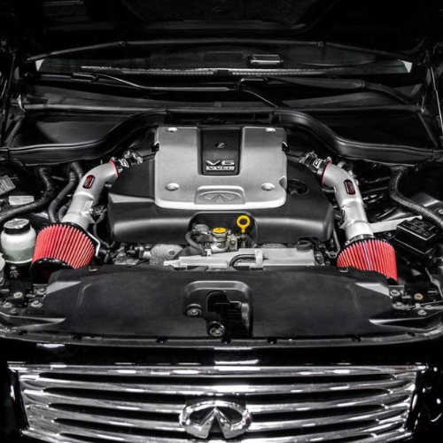 DC SPORTS DUAL SHORT RAM AIR INTAKE FOR INFINITI 07-13 G37 / Q50 3.7L ...