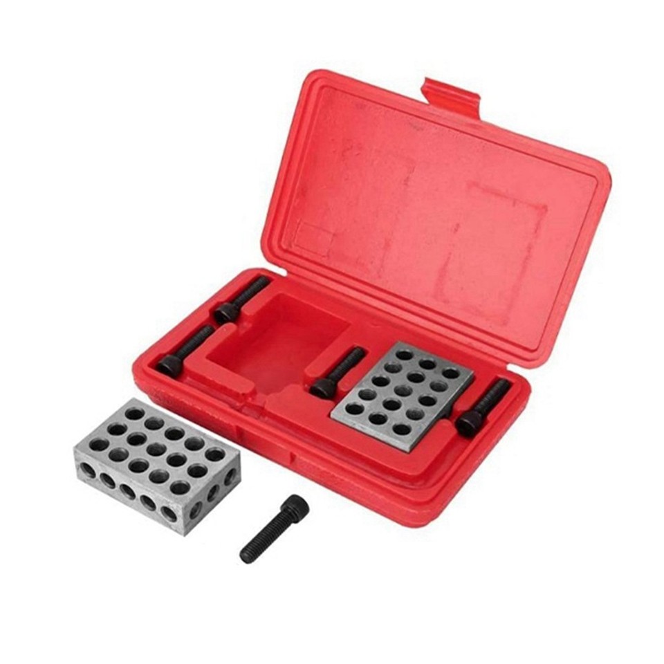 25-50-75mm Parallel Pad Metric Milling Machine Pad 23 Hole Milling1610 ...