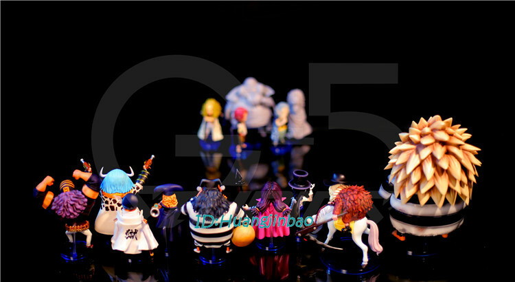 10Pcs Blackbeard Pirates Resin Figure Model WCF Size InStock Shiliew ...