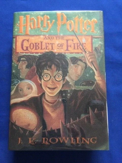 Harry Potter And The Goblet Of Fire Book Cover