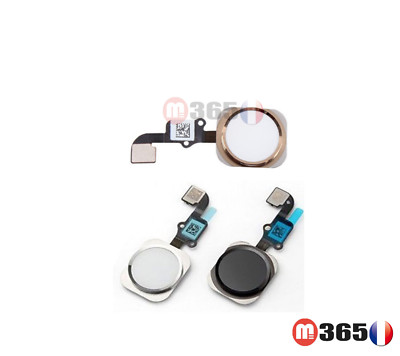 Home Button + Flex Button Complete IPHONE 6s Or 6s Plus IN Black White ...