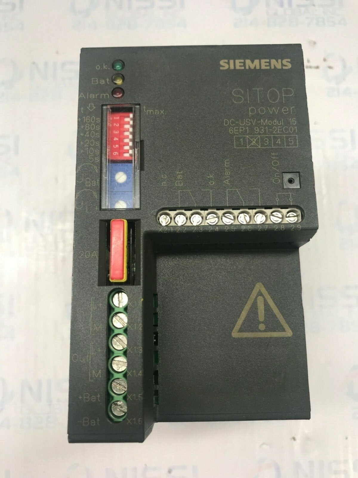 Siemens DC-USV-Modul 15 Power Supply Module | eBay