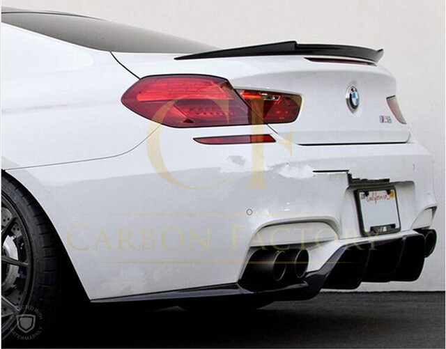 BMW 6 Series F12 F13 M6 Coupe Genuine Carbon Fibre Boot Spoiler M4 V ...