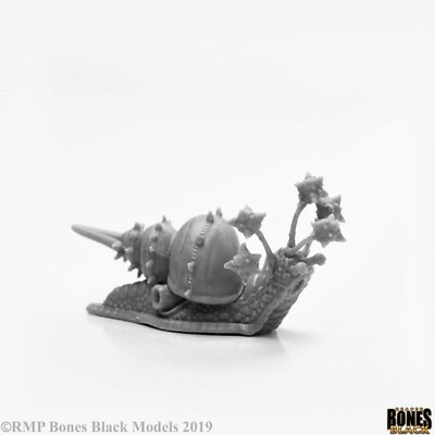 THRASHER SNAIL Reaper Miniatures Bones Black REM44116 D&D | eBay