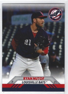 2023 Louisville Bats (Triple-A Cincinnati Reds) Ryan Nutof | eBay