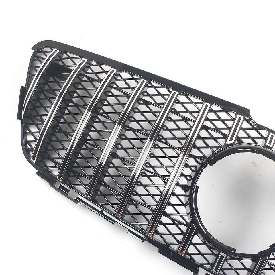 Front Grill Bumper GT Style Grille Fit 2011-2017 Mercedes Benz R-Class ...