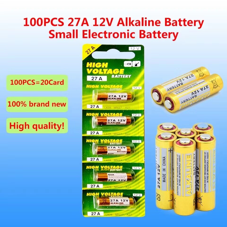 5-20Pcs 27A 12V Alkaline Battery G27A MN27 MS27 GP27A A27 V27GA A27BP ...