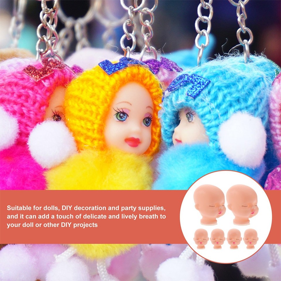20Pcs Doll Making Heads Replacing Heads Doll Parts Repair DIY Accessory ...