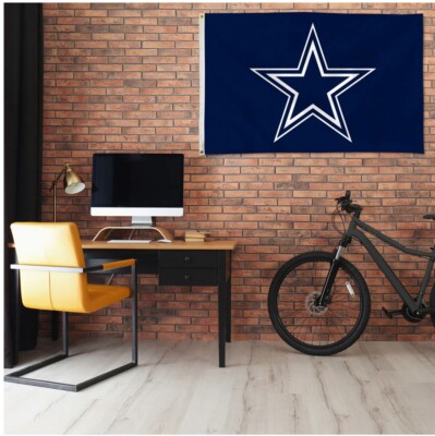 Dallas Cowboys Flag -3x5 Banner NFL sports Banner Flag Home Goods Man ...