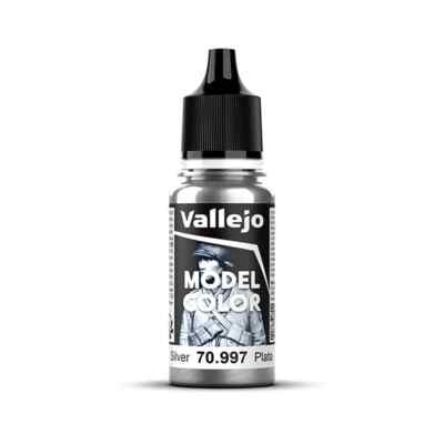 Vallejo 18ml Bottle Silver Model Color | eBay