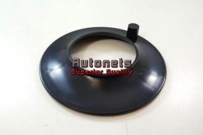 BLACK PLASTIC AIR CLEANER ADAPTER 4bbl TO 2bbl CARB WITH 2 5/8" OPENING ...