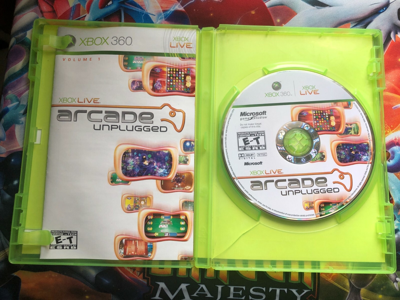 Xbox Live Arcade Unplugged Vol. 1 (Microsoft Xbox 360, 2006) COMPLETE ...