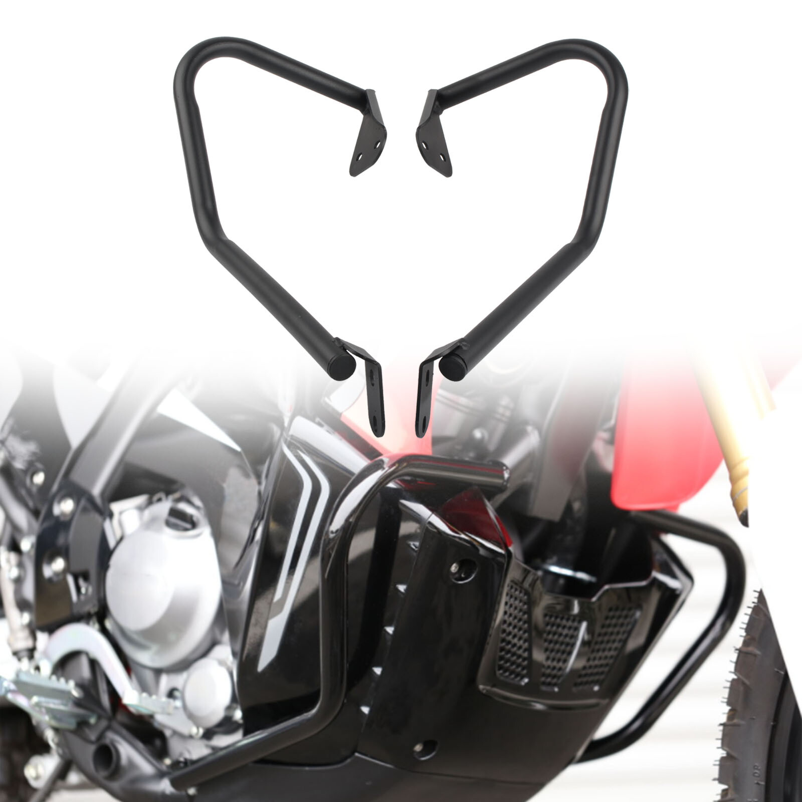 Crash Bar Bumper Upper Lower Engine Guard Bumper Fit for Honda Crf250L ...