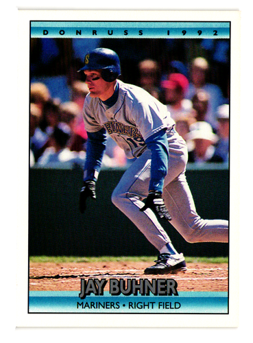 1992 Donruss Jay Buhner Seattle Mariners Baseball Card #61 | eBay