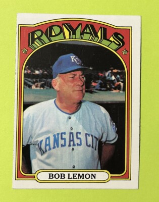 1972 Topps #449 Bob Lemon Royals EX | eBay