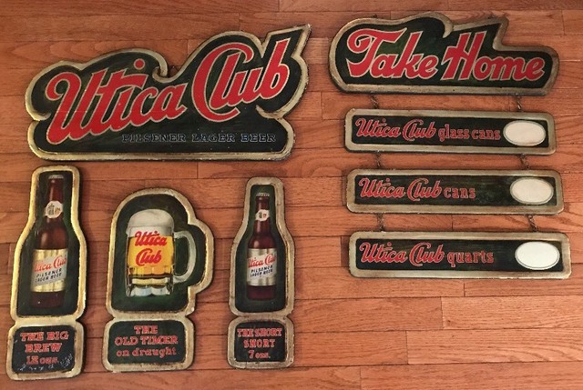 Utica Club Beer Label