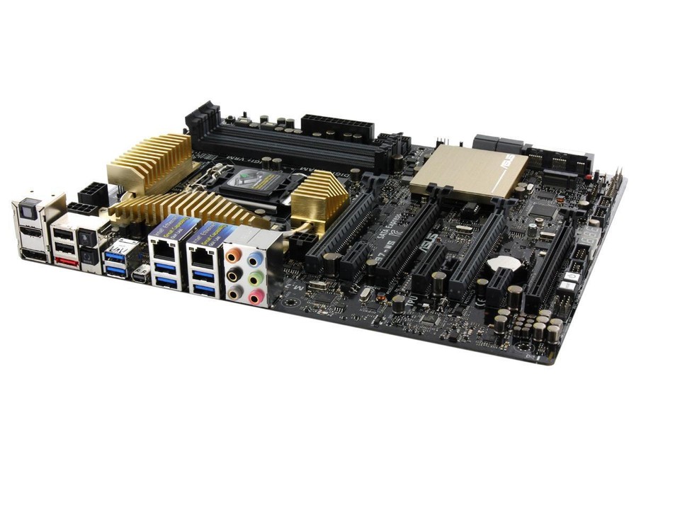 ASUS Z97-WS Motherboard LGA 1150 SATA III M.2 Intel Z97 with HDMI/DP ...